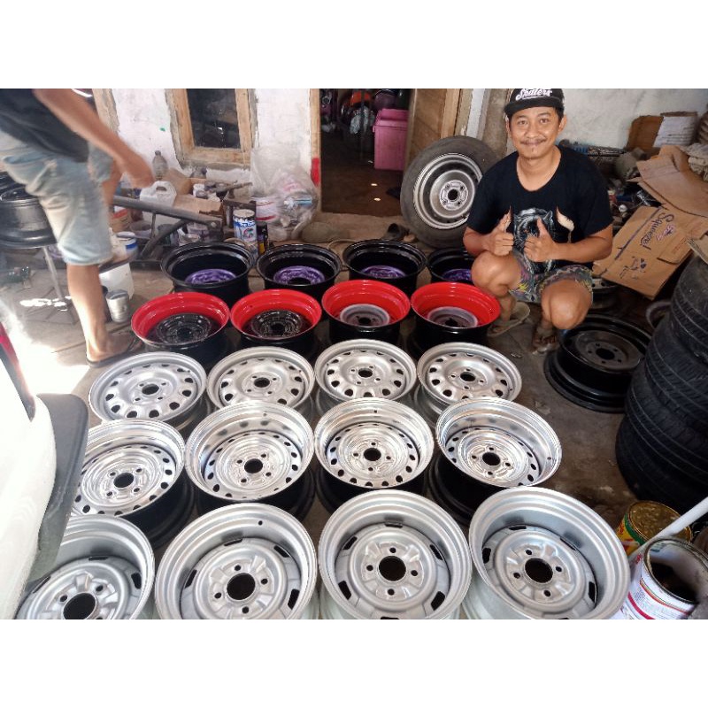 Jual velg besi custom | Shopee Indonesia