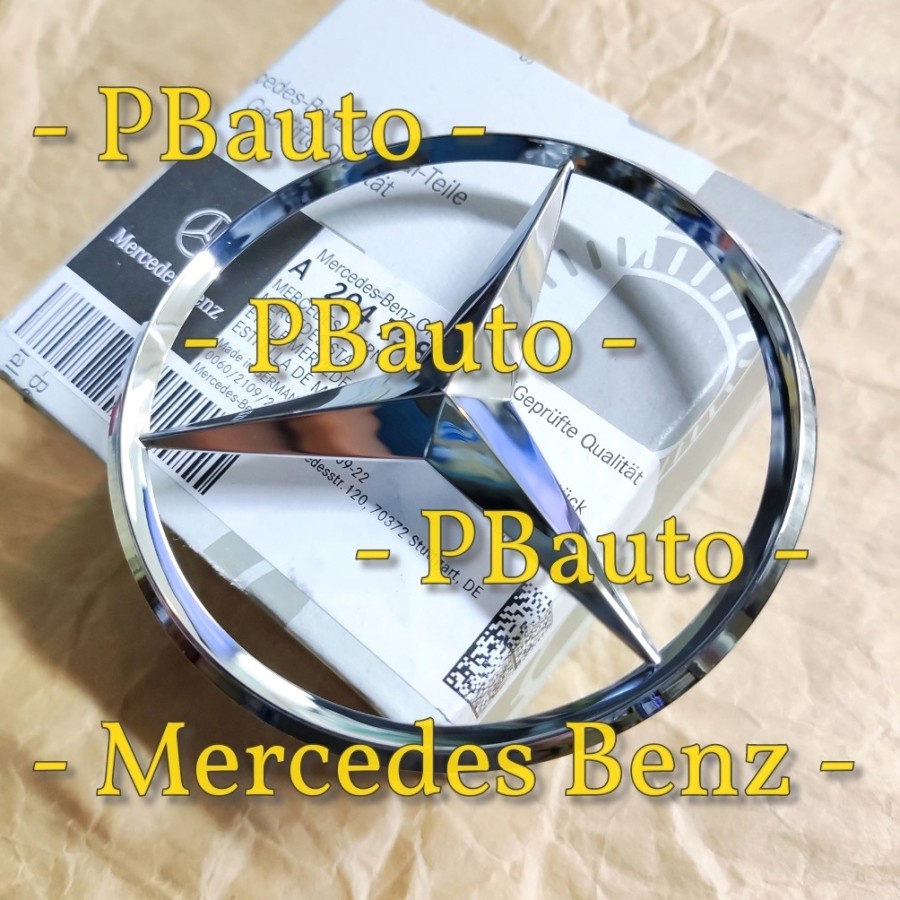 Jual Logo Bintang Bagasi w204 Original - emblem bagasi Mercedes Benz ...