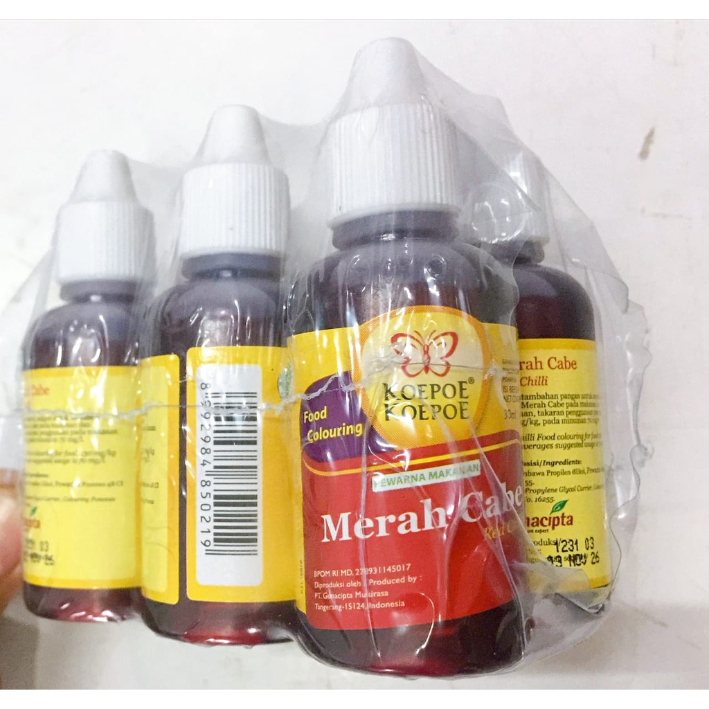 Jual Pewarna Makanan Cap Koepoe Koepoe | Shopee Indonesia
