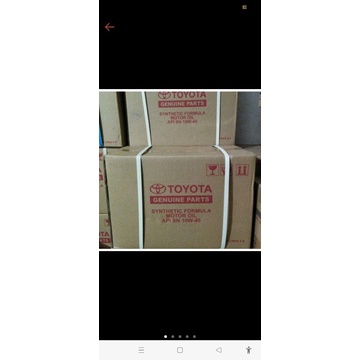 Jual Paket 1 dus Oli TMO SAE 10W40 API SN BENSIN kemasan galon 4 liter ...