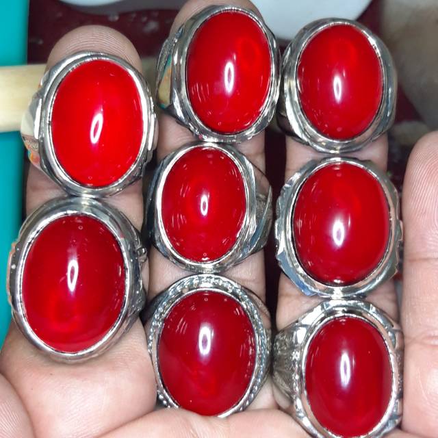 Jual Batu cincin merah siam | Shopee Indonesia