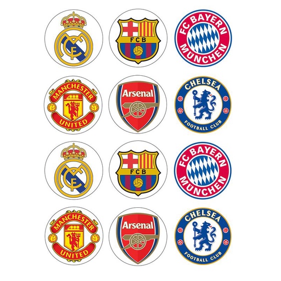 Jual round sticker football NFL scrapbook journal/laptop/hp/kamar ...