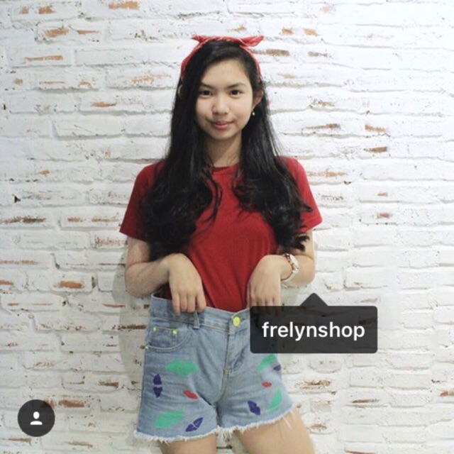 Jual TUMBLR TEE POLOS (Maroon) | Shopee Indonesia