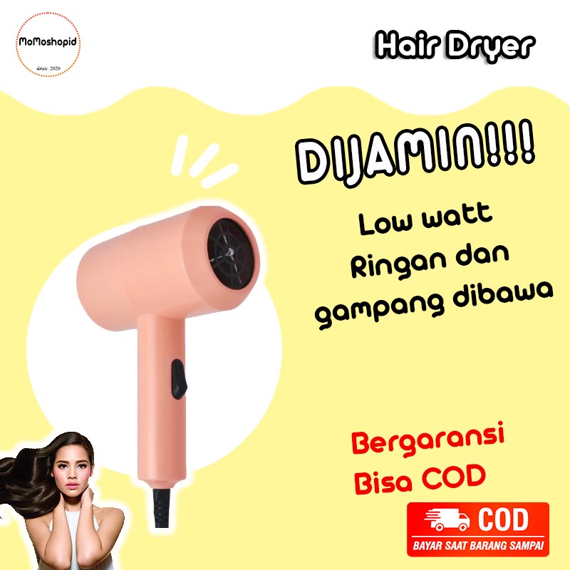 Jual Pengering Rambut Hair Dryer Low Watt Salon Beauty Kecantikan Angin ...
