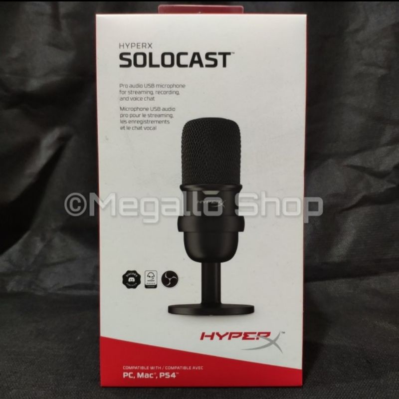 Jual HyperX SoloCast Microphone Garansi Resmi | Shopee Indonesia