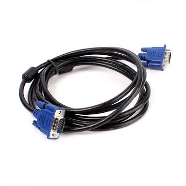 Jual KABEL VGA 3M / KABEL VGA MALE TO MALE 3 METER / KABEL VGA STANDART 3 M | Shopee Indonesia