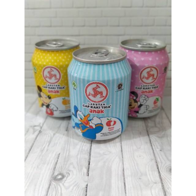 Jual Larutan Kaleng Anak Cap kaki tiga 250ml | Shopee Indonesia