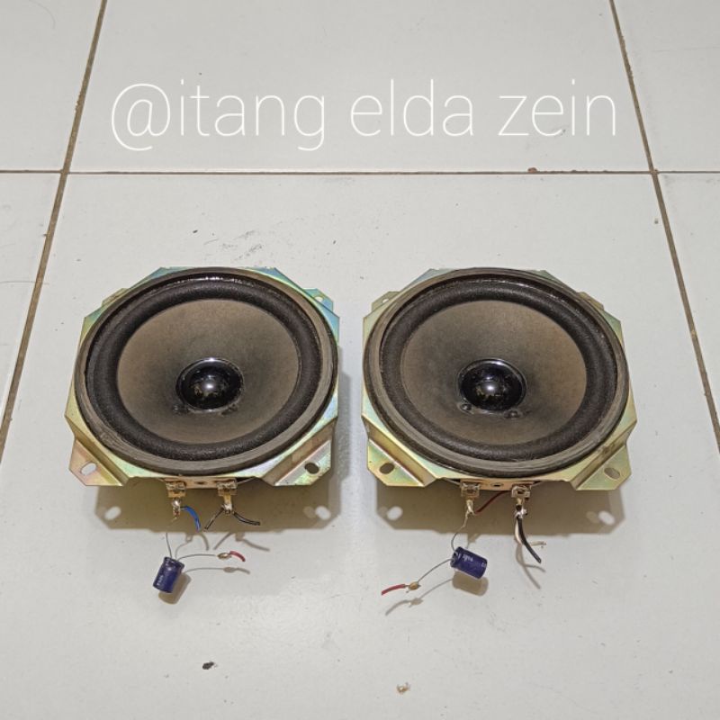 Jual speaker 4inc copotan compo Polytron normal harga sepasang | Shopee ...