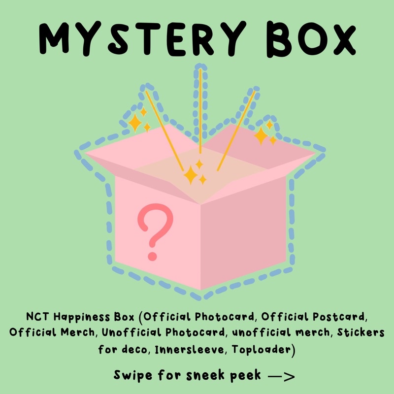 Jual Surprise Mystery Box Random NCT (Official dan Unofficial) | Shopee ...