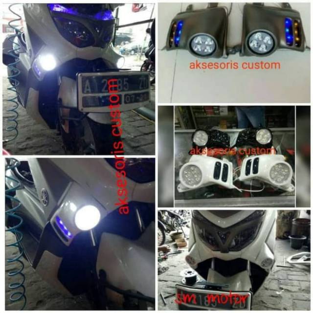 Jual Paket lampu sen tembak nmax lampu sen sorot nmax led | Shopee ...
