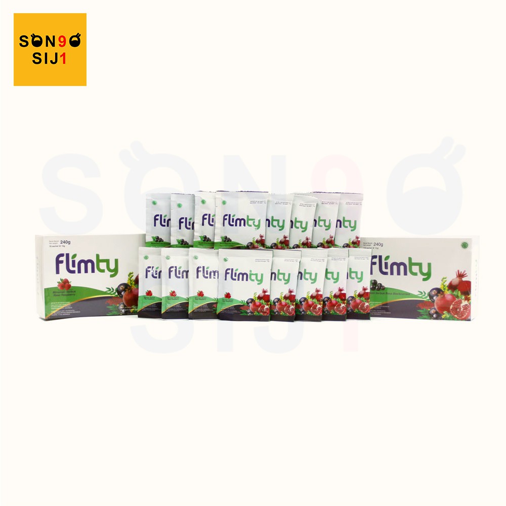 Jual Flimty Fiber | Detox | Antidioksidan Rasa Blackcurrant/Raspberry ...