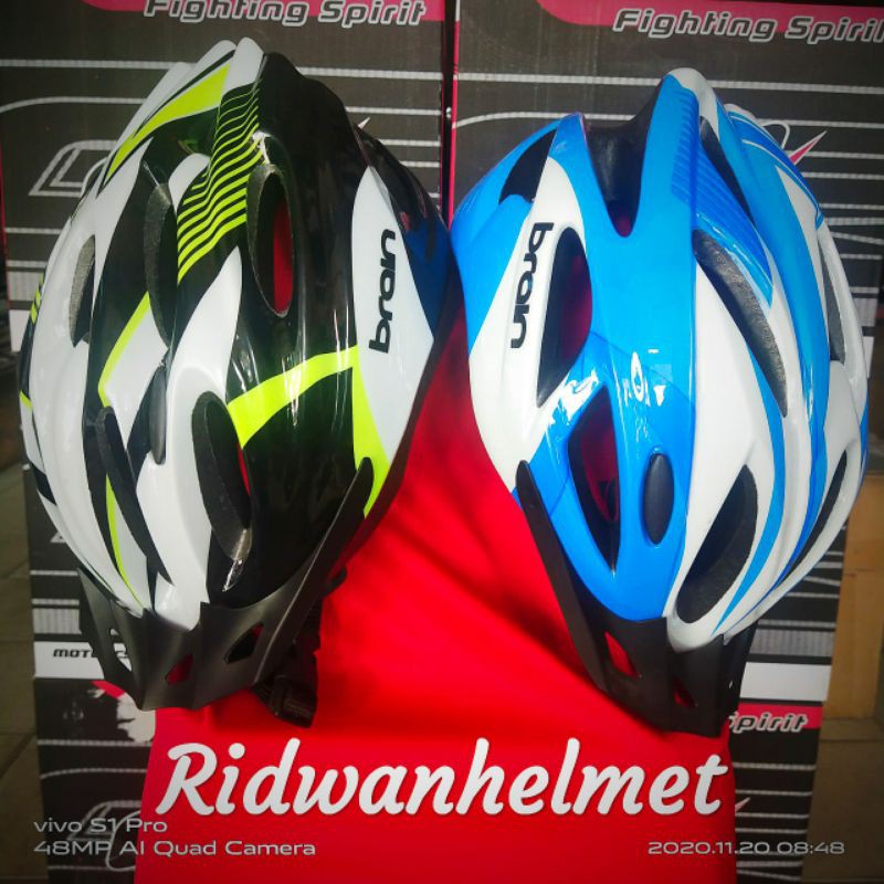 Jual Helm sepeda lipat / MTB / Roadbike / Fixi - BRAIN ukuran All size ...