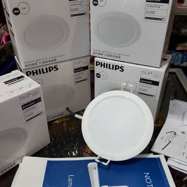Jual Downlight LED 5 watt philips warm white | Shopee Indonesia