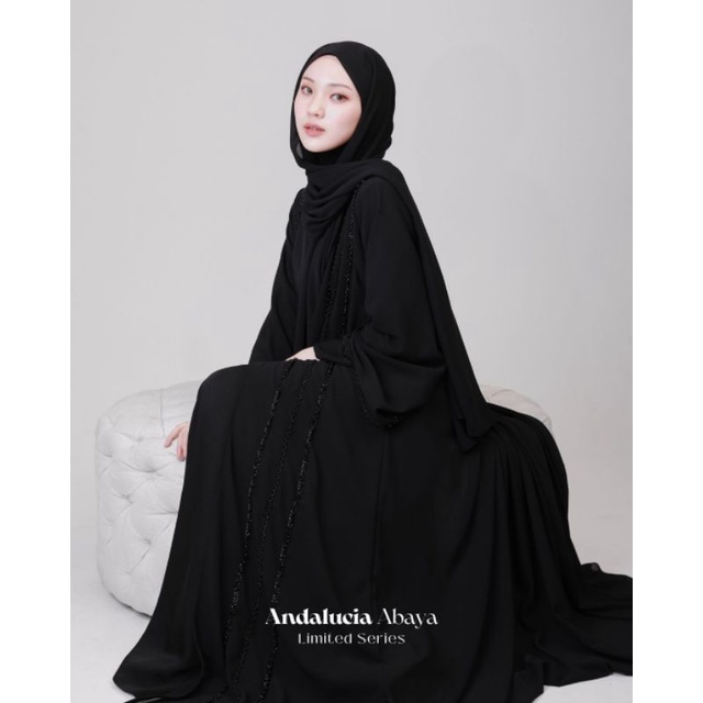 Jual READY ANDALUCIA ABAYA ORIGINAL BY KAZAMI STORE | Shopee Indonesia