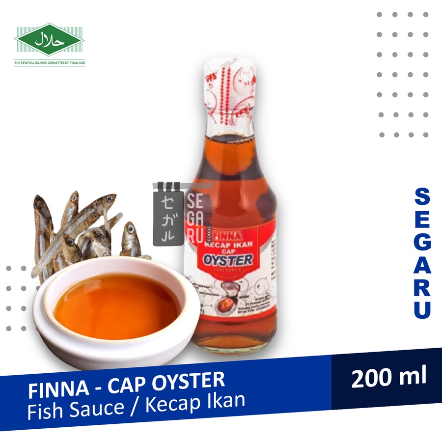 Jual FINNA Kecap Ikan Oyster Fish Sauce Thailand Halal 200 ml | Shopee ...