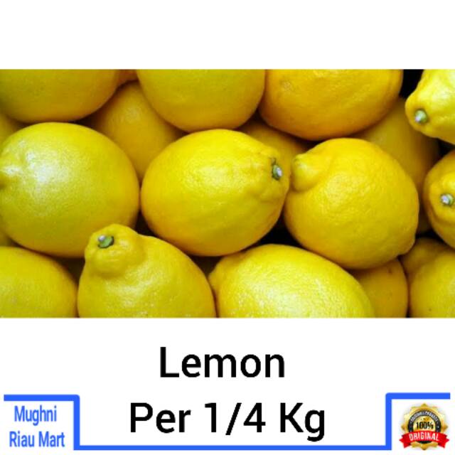 Jual Lemon Per 300 gr - Buah Segar | Shopee Indonesia