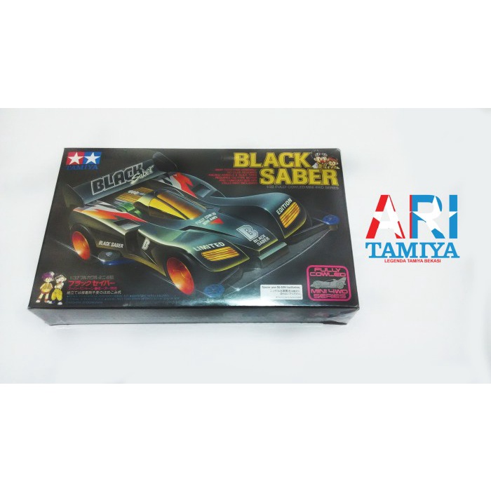 Jual COD Tamiya Mini 4Wd Black Saber Tamiya Asli Tamiya Black Saber ...