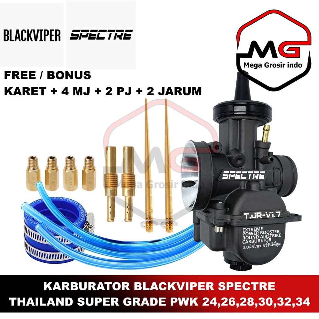 Jual [ BISA COD ] KARBURATOR BLACKVIPER BLACKRAVEN INFINITE QUICK CPO MAMBA CNC NITROUS SERIES ...
