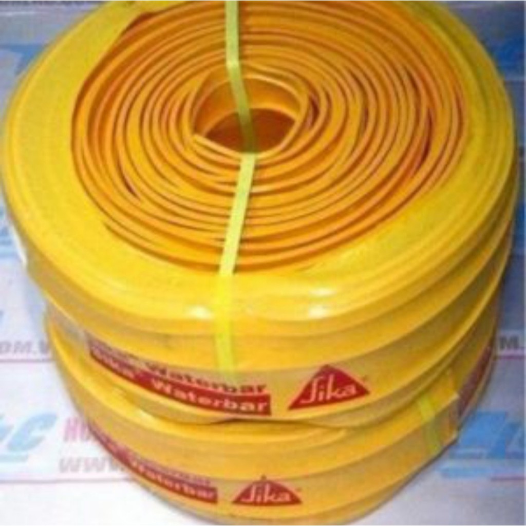 Jual TERMURAH Waterstop PVC Sikawaterbars Type V-15M (20m/roll) Sika Joint | Shopee Indonesia