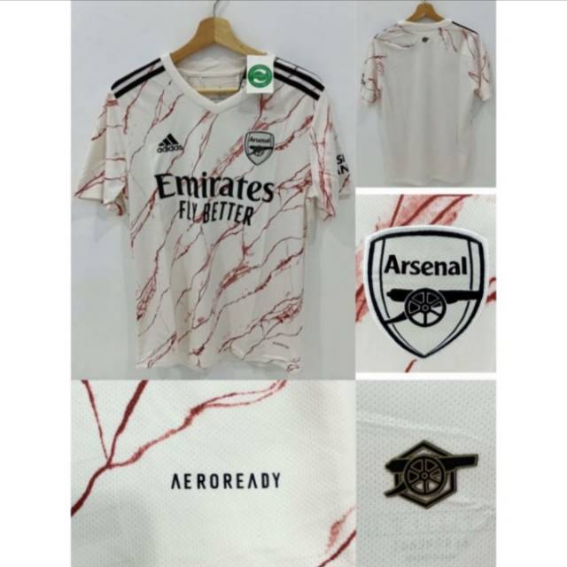 Jual JERSEY BAJU BOLA PRIA ARSENAL AWAY NEW SEASONS 2020-21 grade ori ...