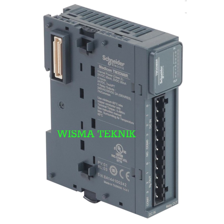 Jual Modicon TM3 Digital Input Output Modul Schneider TM3DM8R | Shopee ...
