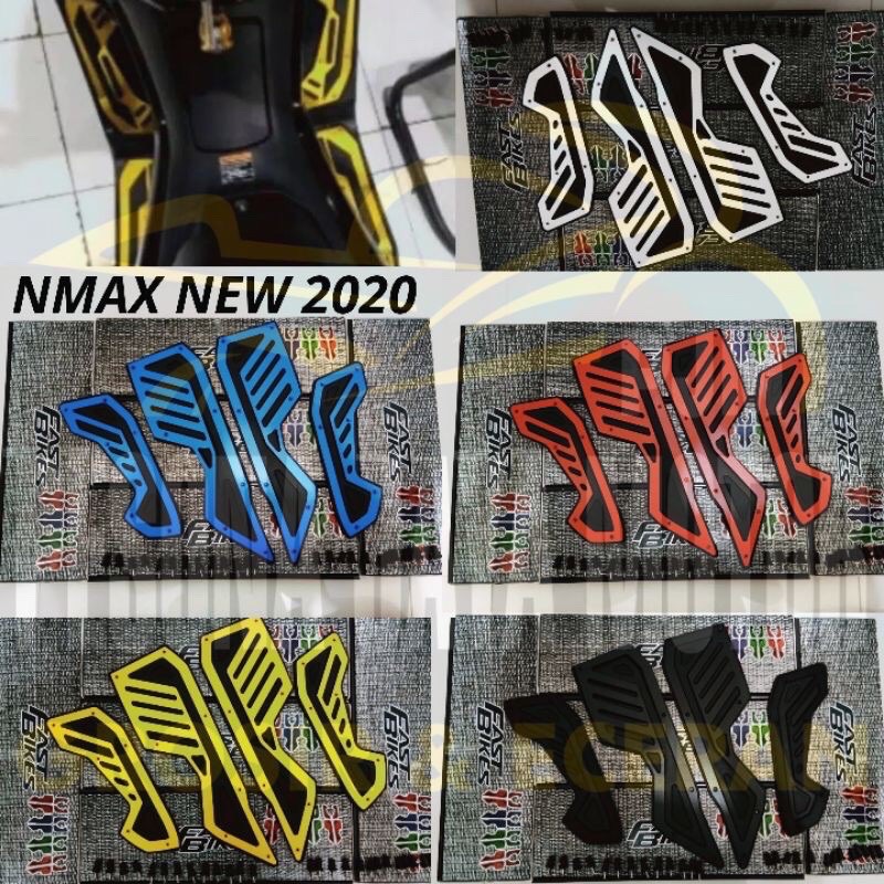 Jual Bordes Nmax Karpet Pijakan Kaki Nmax New 2020-2021 Cnc Original ...