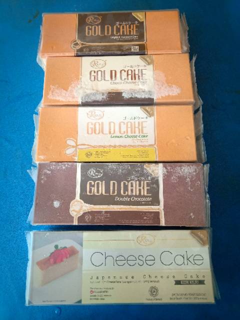 Jual RIOUS GOLD CAKE bernadi japanese cake PROMO TURUN HARGA | Shopee ...