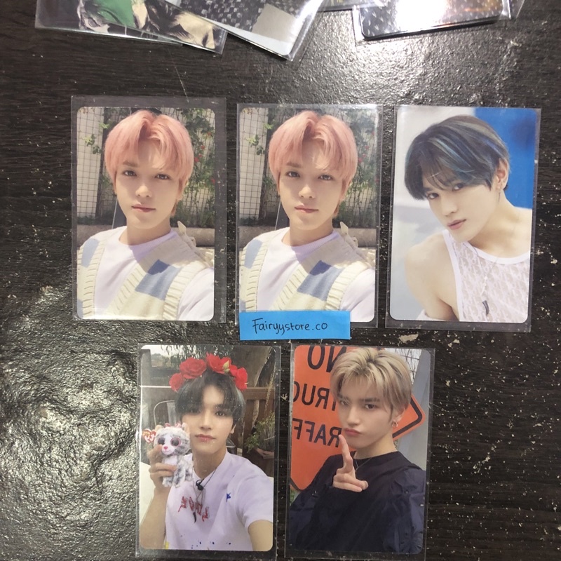 Jual Photocard official dicon nct 127 taeyong bubu pink selca | Shopee ...
