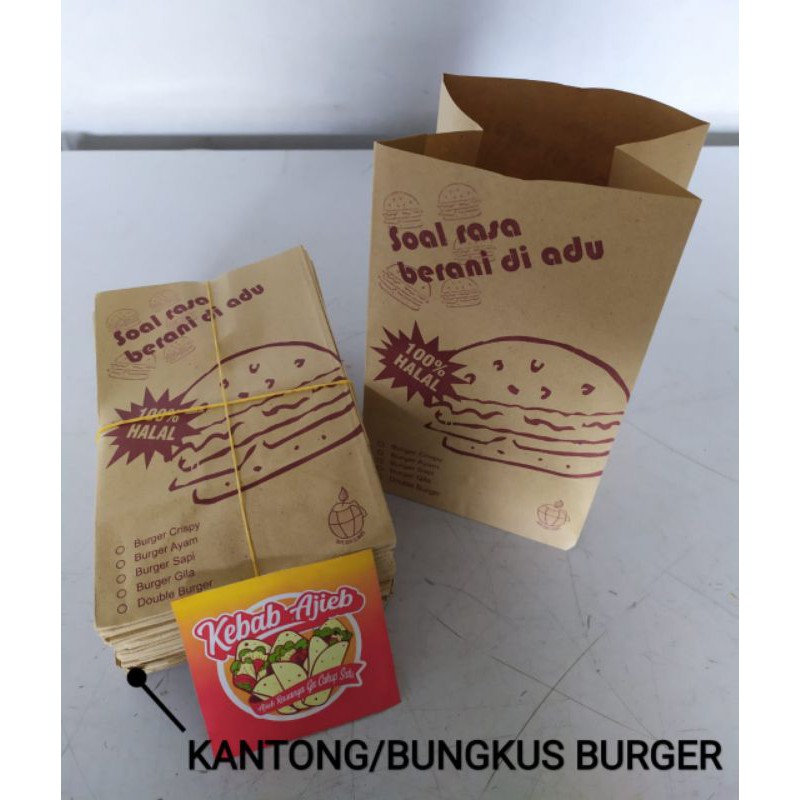 Jual Kemasan Dus Burger (50pcs) | Shopee Indonesia