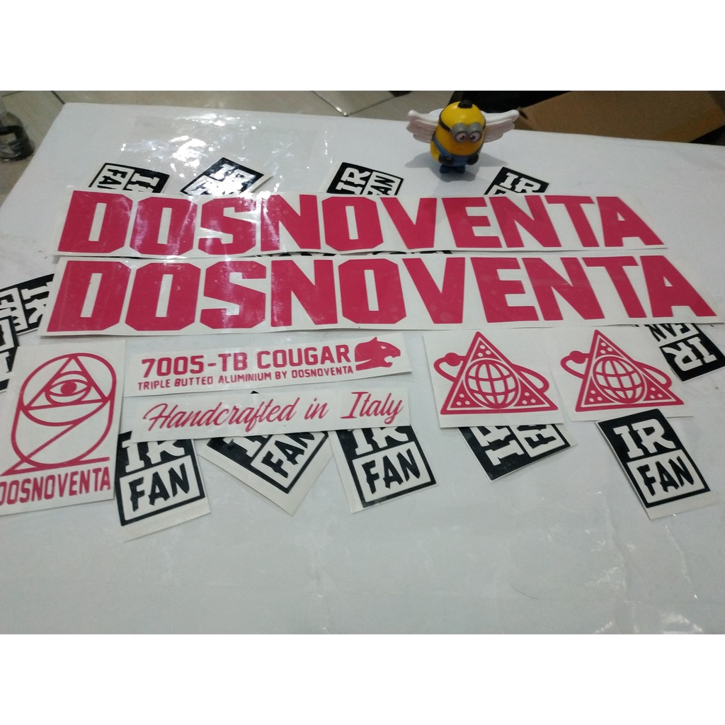 Jual Stiker Decal Frame DOSNOVENTA HOUSTON | Shopee Indonesia