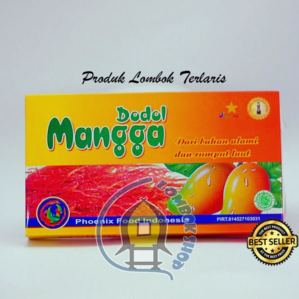 Jual Dodol Rumput Laut Phoenix Rasa Mangga Khas Lombok 160 Gram ... Jual Dodol Rumput Laut Phoenix Rasa Mangga Khas Lombok 160 Gram ...