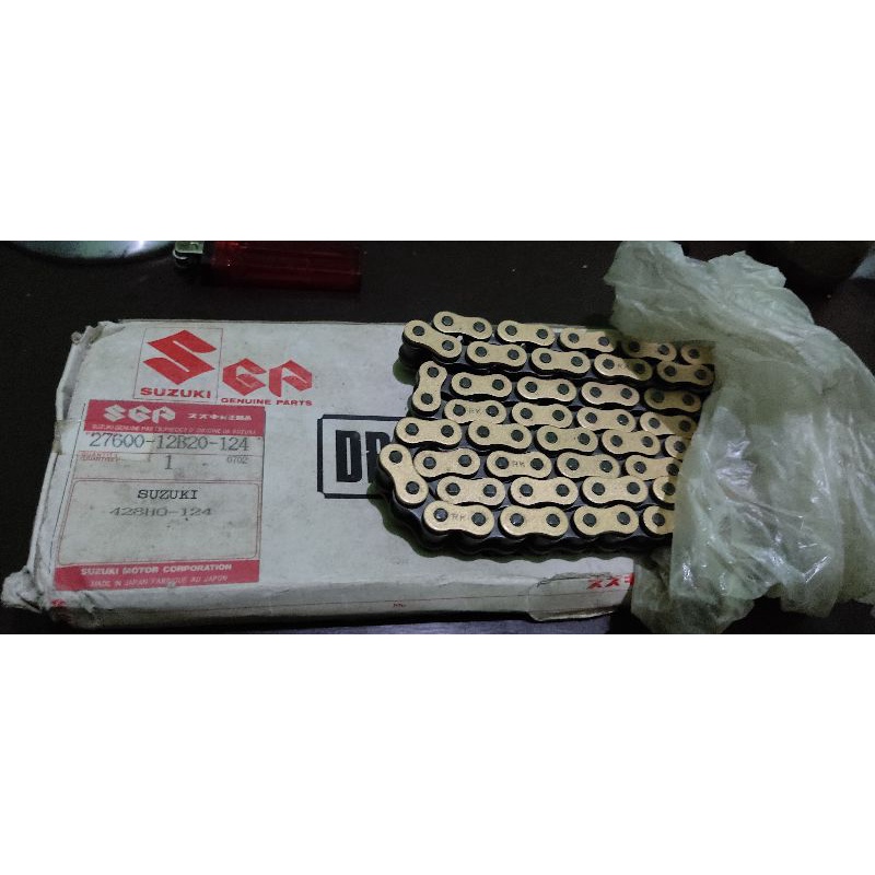 Jual rantai suzuki rgr 150 gold original sgp japan 428HO tanpa ...
