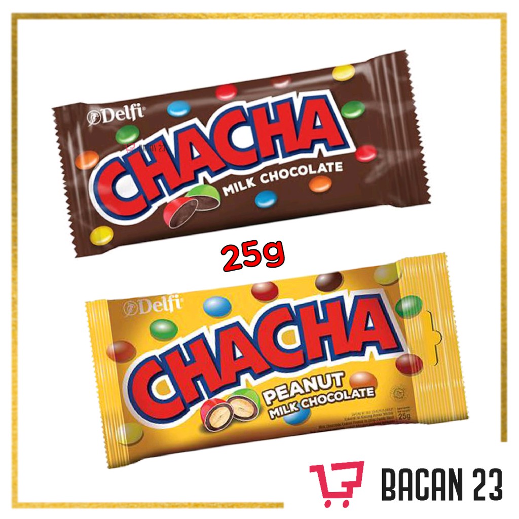 Jual Delfi Chacha ( 20gr ) ( Peanut - Chocolate ) / Permen Warna Warni ...