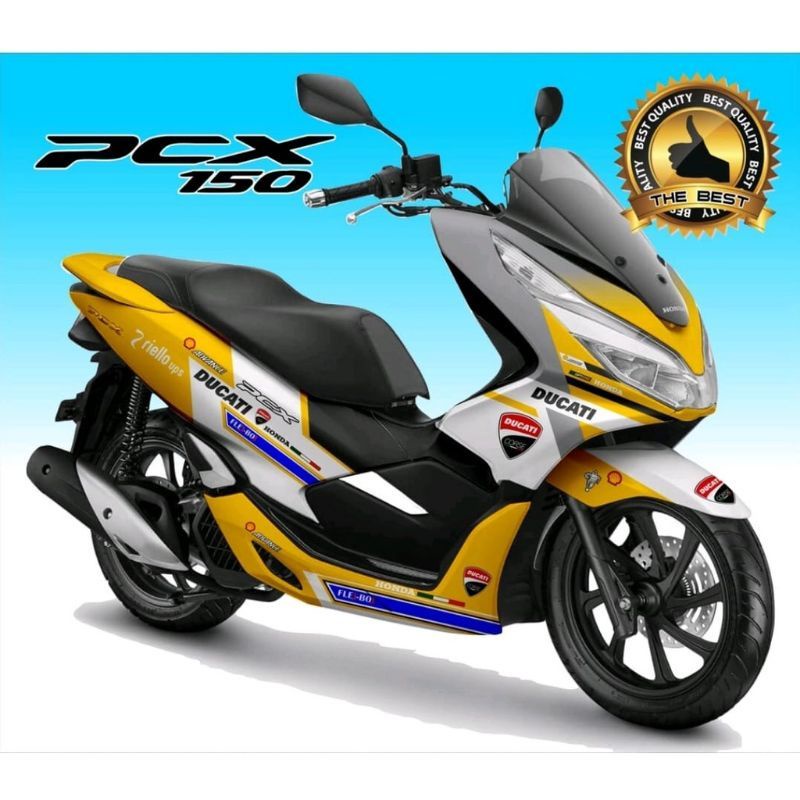 Jual decal stiker motor honda pcx 150 fullbody | Shopee Indonesia