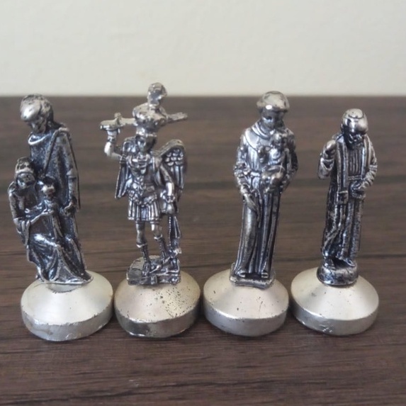 Jual Patung Pajangan Rohani Santo Santa Katolik & Kristen | Shopee ...