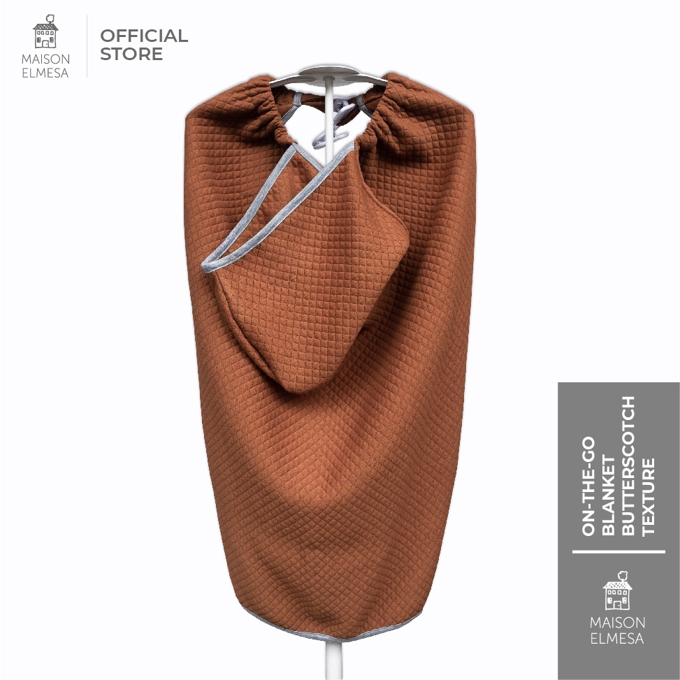Jual [BEST SELLER] MAISON ELMESA On The Go Blanket Cotton Texture ...