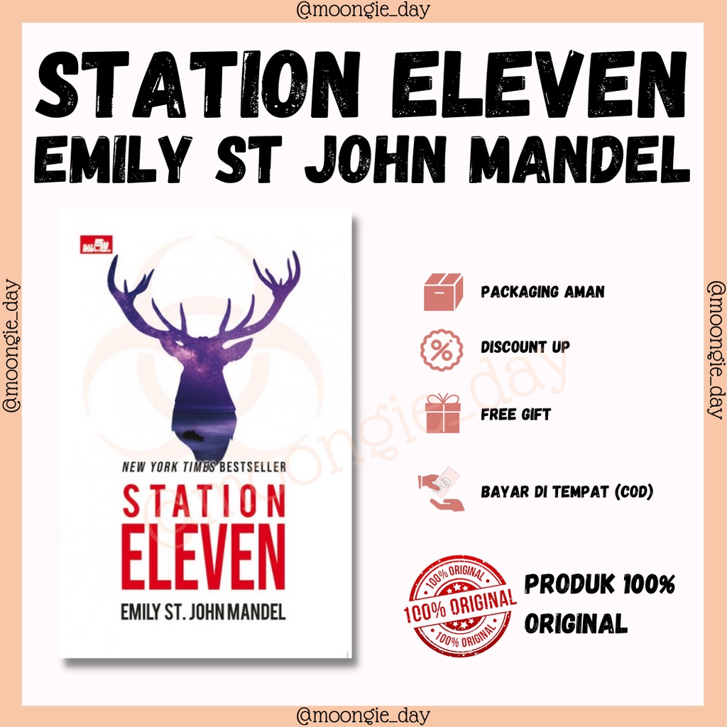 Jual NOVEL STATION ELEVEN BY EMILY ST JOHN MANDEL (BARU/ORI) | Shopee ...