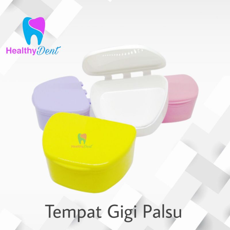 Jual DENTAL BOX RETAINER TEMPAT GIGI PALSU/DENTURE BOX | Shopee Indonesia