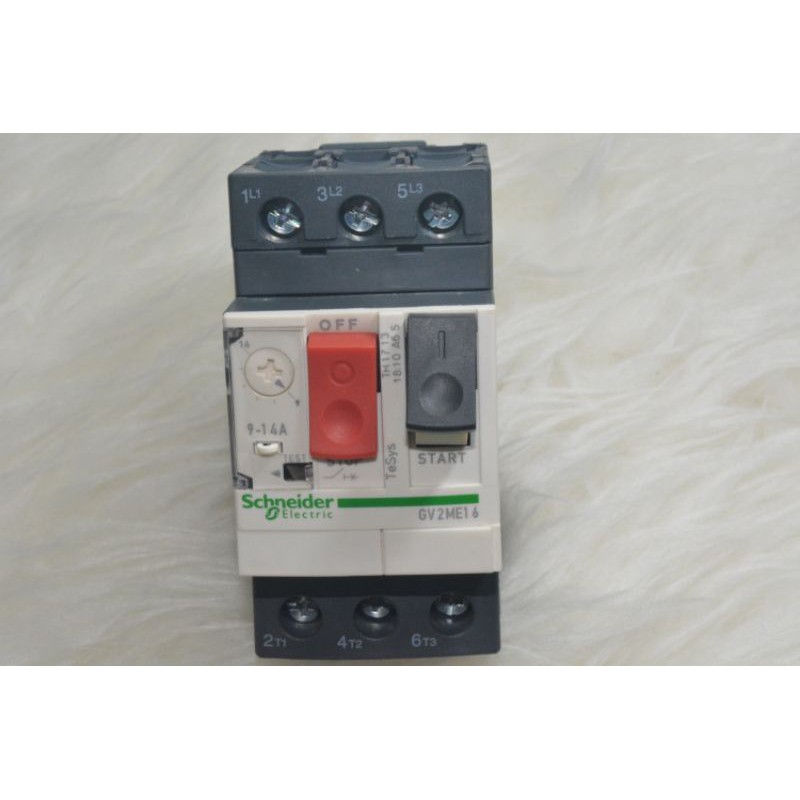 Jual Thermal Magnetic Motor Circuit Breaker GV2ME16 9A-14A Schneider ...