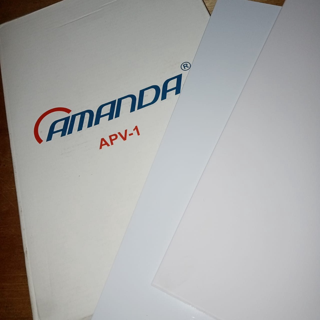 Jual Bahan ID Card - PVC ID CARD Instant merk AMANDA 5 Sheets (50 Kartu ...