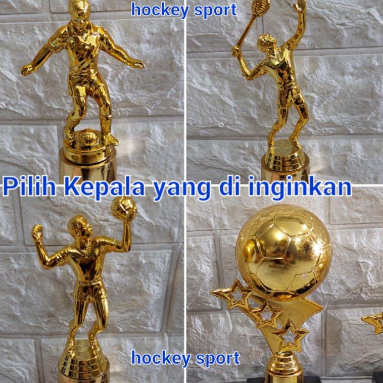 Jual Trophy Piala Bulu Tangkis Badminton / Trophy Bola / Trophy Volli 1 ...