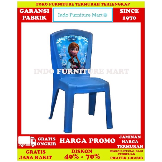 Jual Kursi Plastik Napolly Plastic Chair Makan Serbaguna Frozen Nfr X10 ...
