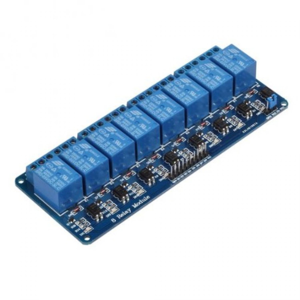 Jual SainSmart 8 Channel Relay Module for Arduino Raspberry Pi DC 5V ...
