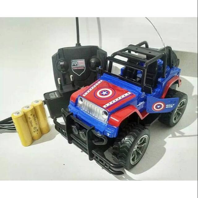 Jual Mobil remote RC captain america remote control | Shopee Indonesia