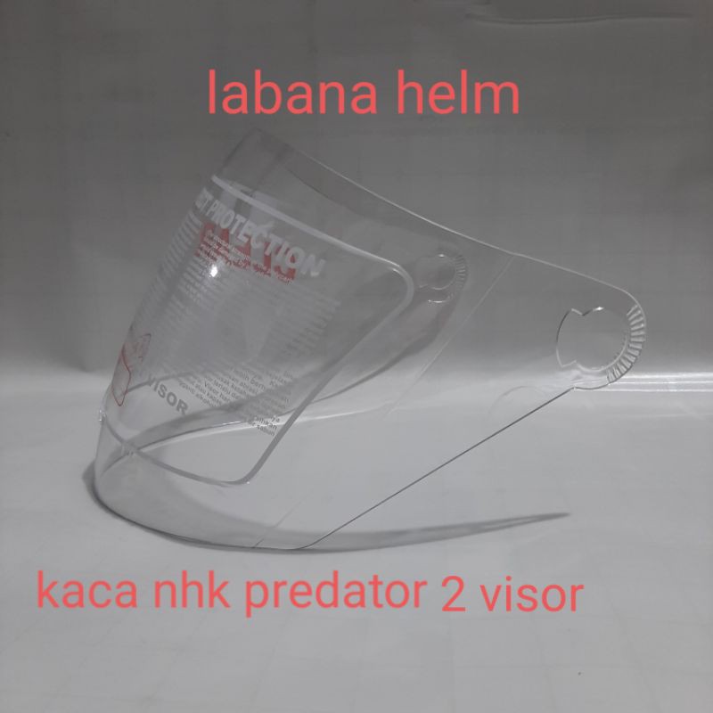 Jual KACA NHK PREDATOR 2 VISOR NHK GOZILA NHK PREDATOR CRYPTON | Shopee ...