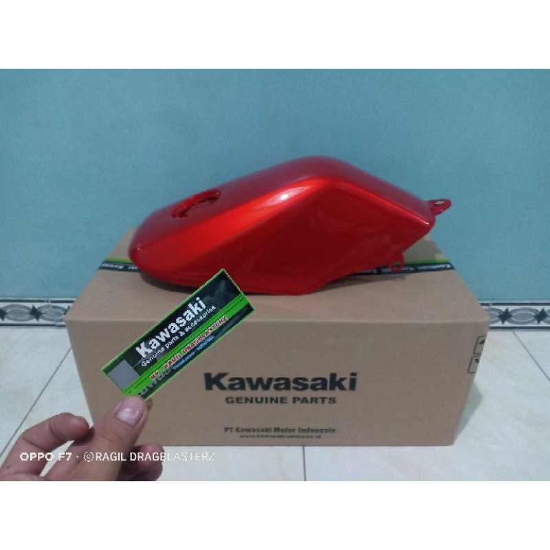 Jual tangki ninja r ninja ss orange polos original | Shopee Indonesia