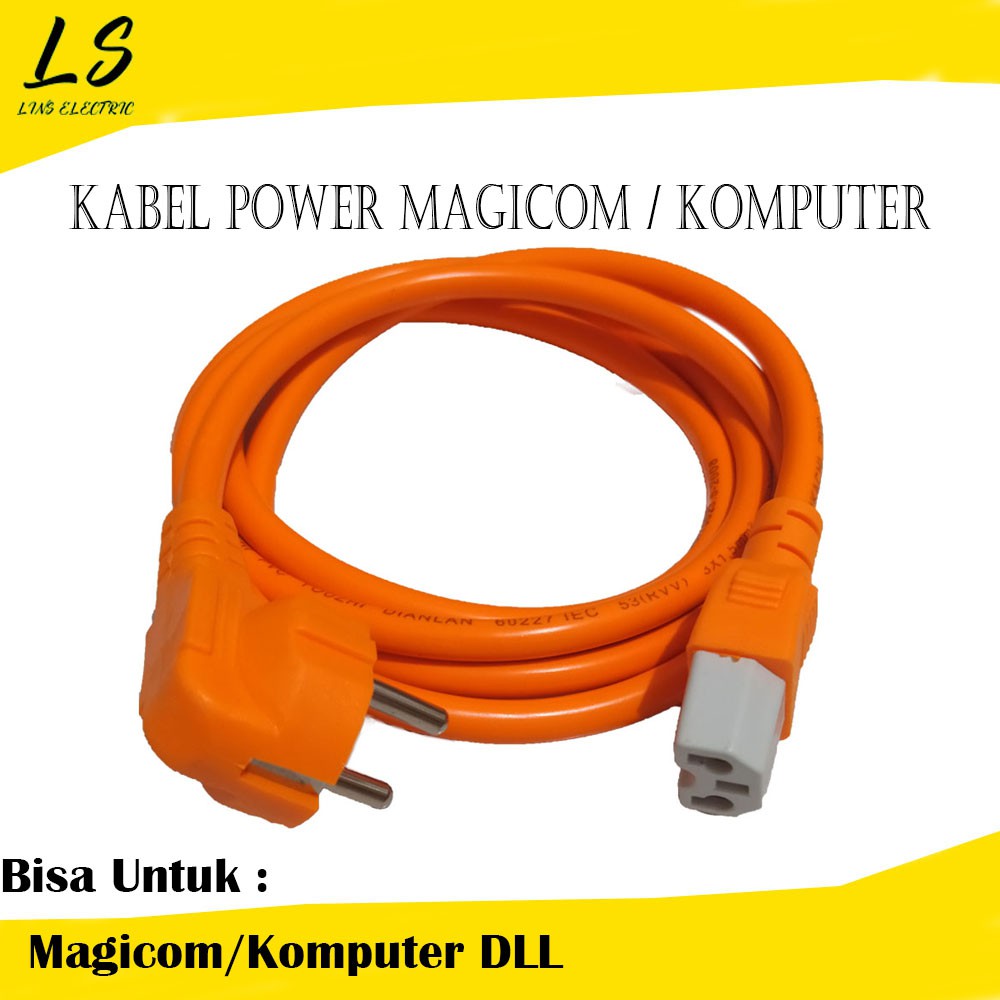 Jual KABEL MAGICOM / KABEL RICE COOKER / KABEL POWER SUPPLY | Shopee ...