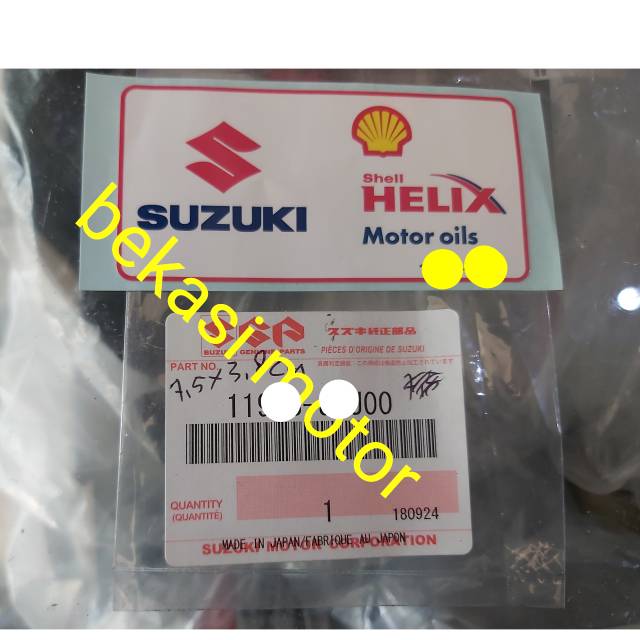 Jual stiker sticker oli shell original suzuki 7.5cm X 4cm | Shopee ...
