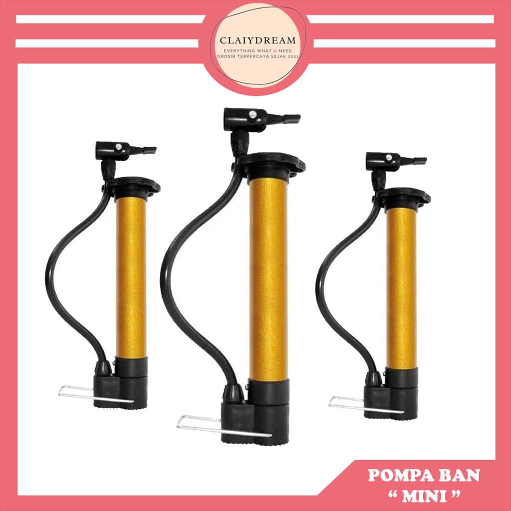 Jual CLAIYDREAM Pompa Ban Mini Pompa Angin Mini Portable | Shopee Indonesia