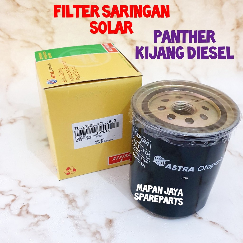 Jual FILTER SARINGAN SOLAR ISUZU PANTHER TOYOTA KIJANG DIESEL ASPIRA ...